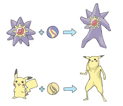 Rerendi Ganondorf Mega Starmie Pikachu Pikaman Starmie Nintendo