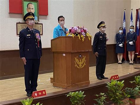 金門縣警局長盧廷彰上任 陳福海勉：挑起金門治安重責大任 社會 中時