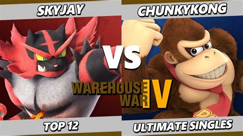 Warehouse War 4 Skyjay Incineroar Vs ChunkyKong Donkey Kong