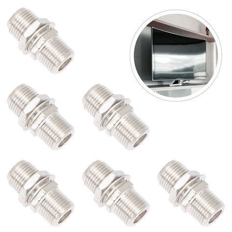 Hokarua 6 Sets F Type Coax Cable Connector Plug Connector Antenna