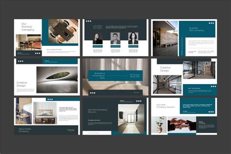 Минималистская презентация Powerpoint Шаблоны презентаций Включая шаблон и бизнес Envato