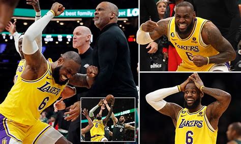 Lebron James Is Left Furious After Referees Fail To Call Foul In Boston