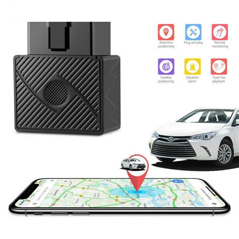 Mini Obd Ii Vehicle Car Gps Obd2 Tracker Realtime Grandado