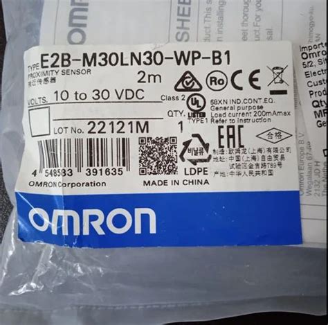 E2b M30ln30 Wp B1 Proximity Sensor At Rs 2371 Gurugram Id