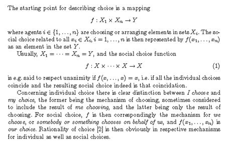 A Categorical Approach To The Extension Of Social Choice Functions Meros A We The