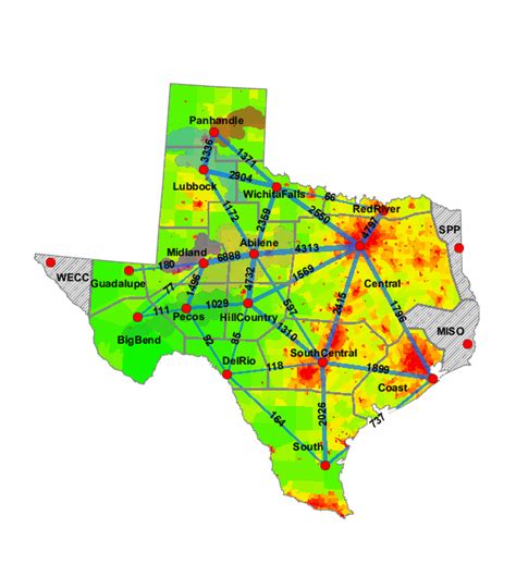 Map Of Ercot Regions