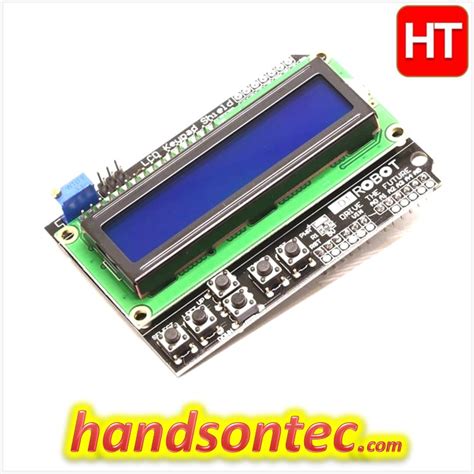 X Arduino LCD Keypad Shield Blue Screen Shopee Malaysia