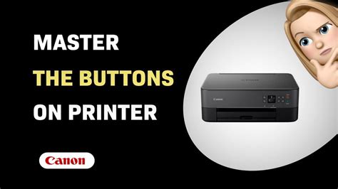 How To Master The Buttons On Your Canon Pixma TS6420a Printer YouTube