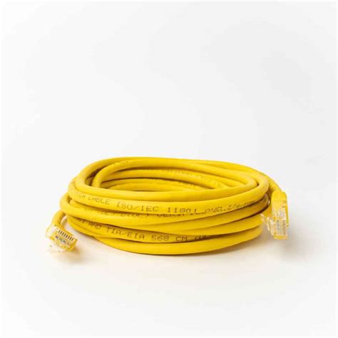 UniXtr Patch Cord Cat Yellow M Compucable UniXtr Patch Cord Cat Yellow M Compucable