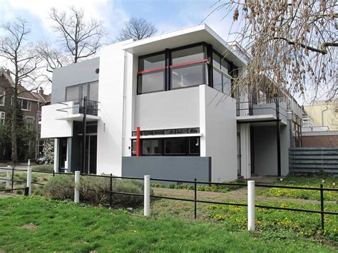 Rietveld Schröder House Famous Architects Mid Century Modern House