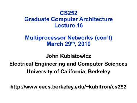 Ppt Electrical Engineering And Computer Sciences