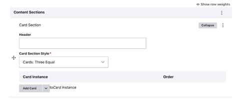 Add A Card Section To A Drupal Web Page