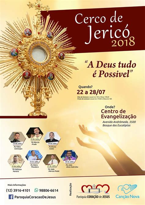 Paróquias realizam Cerco de Jericó Diocese São José dos Campos