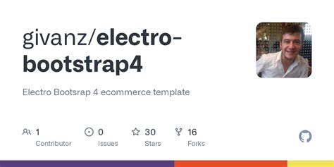 Github Givanz Electro Bootstrap Electro Bootsrap Ecommerce Template
