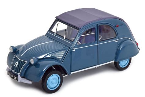 Citroen 2cv Azl 1959 Glacier Blue Norev Scale 118 181485 Racing Modelismo