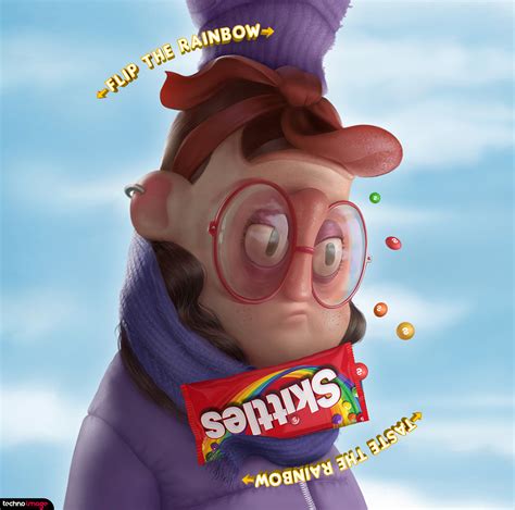 Skittles Flip The Rainbow Taste The Rainbow On Behance