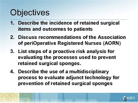 Best Practices For Prevention Of Retained Surgical Items