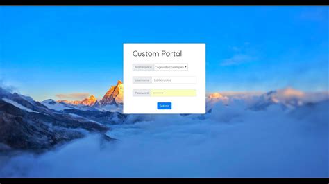 Ibm Cognos Analytics Custom Portal With Parameterized Url Youtube