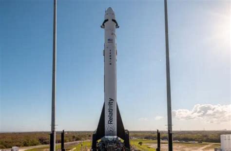 Напечатанная на 3d принтере ракета Terran 1 ждёт старта на космодроме