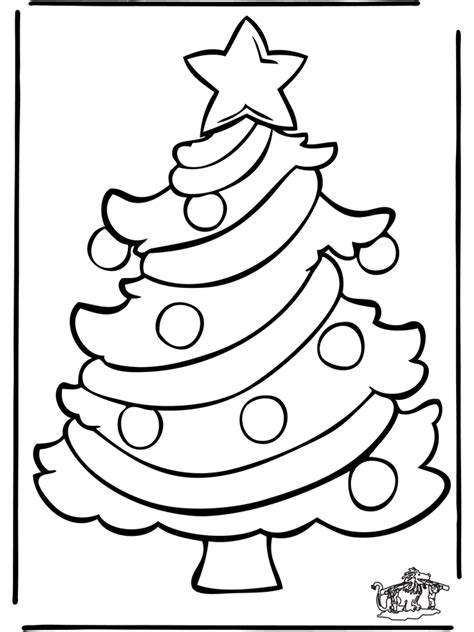 Kleurplaten Nl Kleurplaat Kerstboom