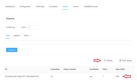 Send A Downlink Command From Easy Lorawan Cloud To A Node