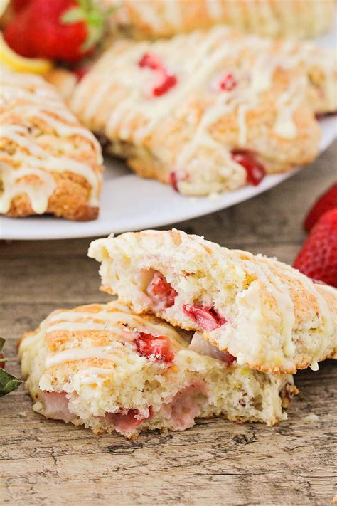 Strawberry Lemonade Scones The Baker Upstairs