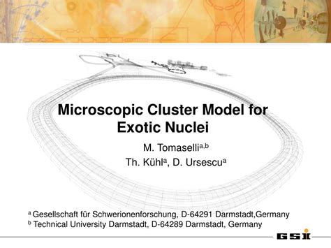 Ppt Microscopic Cluster Model For Exotic Nuclei Powerpoint