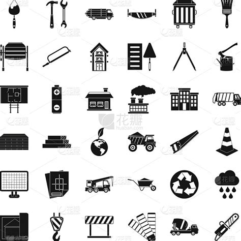计算机图标 建筑材料 分离着色 循环利用 图像 建筑业 涂料 品牌名称 原子 收集
