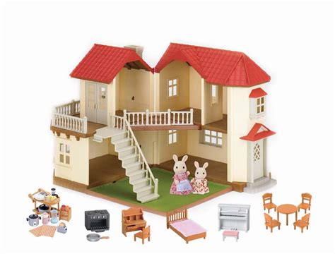 Calico Critters Calico Cloverleaf Townhome T Set Toy Luxury Doll