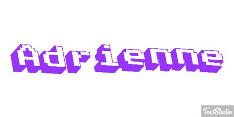Adrienne Name Animated  Logo Designs