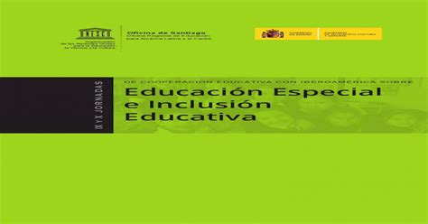 Educación Especial E Inclusión Educativa Pdf Document