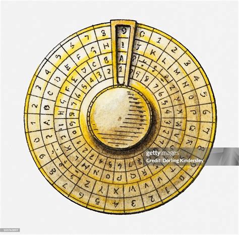 Illustration Of Cipher Disc High Res Vector Graphic Getty Images