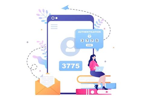 Premium Vector 2fa Two Steps Authentication Password Secure Notice