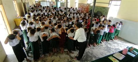 ဒေးဒရဲမြို့နယ် မှော်အိုင်ကျေးရွာ အထက်တန်းကျောင်း ခွဲ၌ လူငယ်ရေးရာ