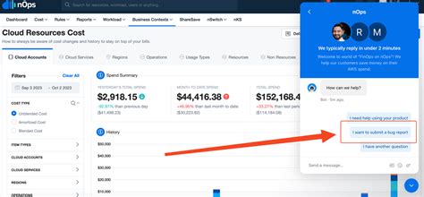 Open A Support Case With NOps NOps Docs