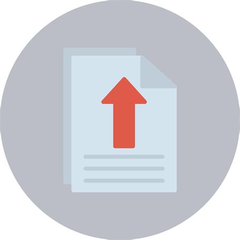 File Upload Vector Icon 16551760 Vector Art At Vecteezy