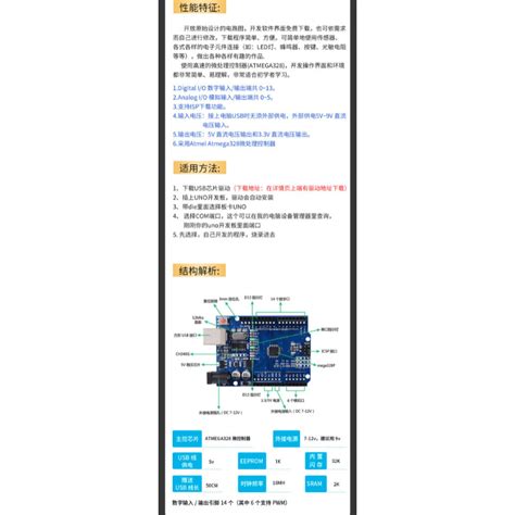 【可開統編發票】 兼容arduino Uno R3改進開發板 Ch340驅動 Atmega328p單片機 澤傑 蝦皮購物