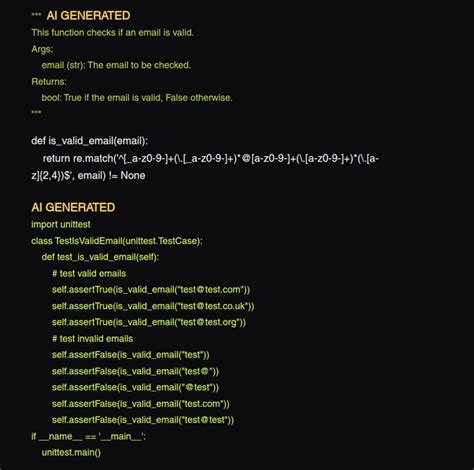 Use Ai To Generate Unit Tests And Code Documentation Rsideproject