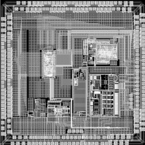 Layout Of The Clock Data Recovery Circuit With Serial Transmission And
