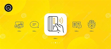 Instruction Manual Chat And Candlestick Chart Minimal Line Icons For Web Application Printing