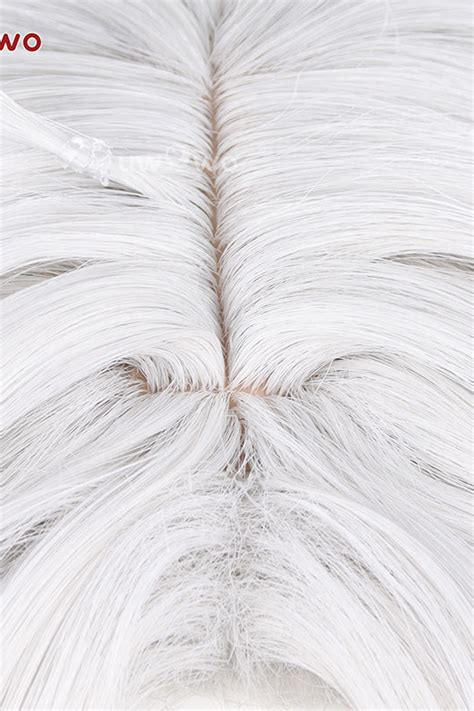 【pre Sale】uwowo Honkai Star Rail Hsr Yingxing Cosplay Wig Silver Long
