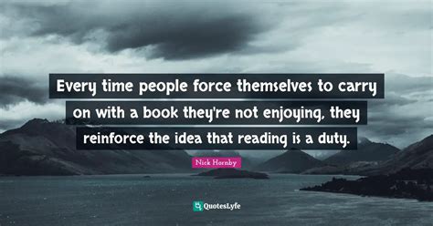 Every Time People Force Themselves To Carry On With A Book They Re Not