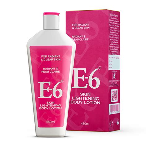 E6 Skin Lightening Body Lotion - Visible Image Cosmetics Ltd