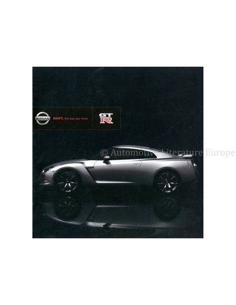 2009 Nissan Gt R Brochure Japanese