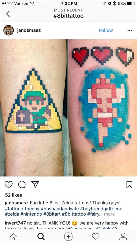 8 Bit Tattoo Zelda Tattoo Tattoos 8 Bit Art