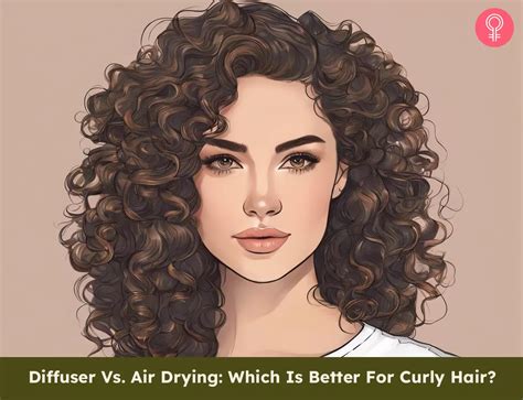 Diffuser Vs Air Drying Which Is Better For Curly Hair