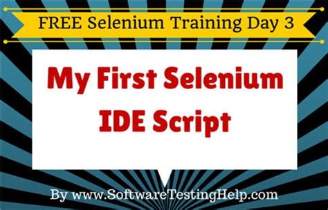 Selenium IDE Tutorial IDE Commands With Examples On Firefox