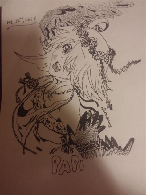 Papi The Harpy Monster Musume Album Cover Re Draw By Pingpongponies On