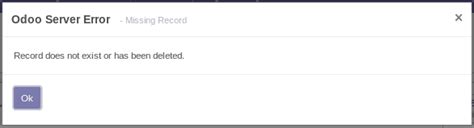 Raising Exceptions In Odoo 13