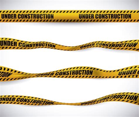 Premium Vector Yellow Tape Design